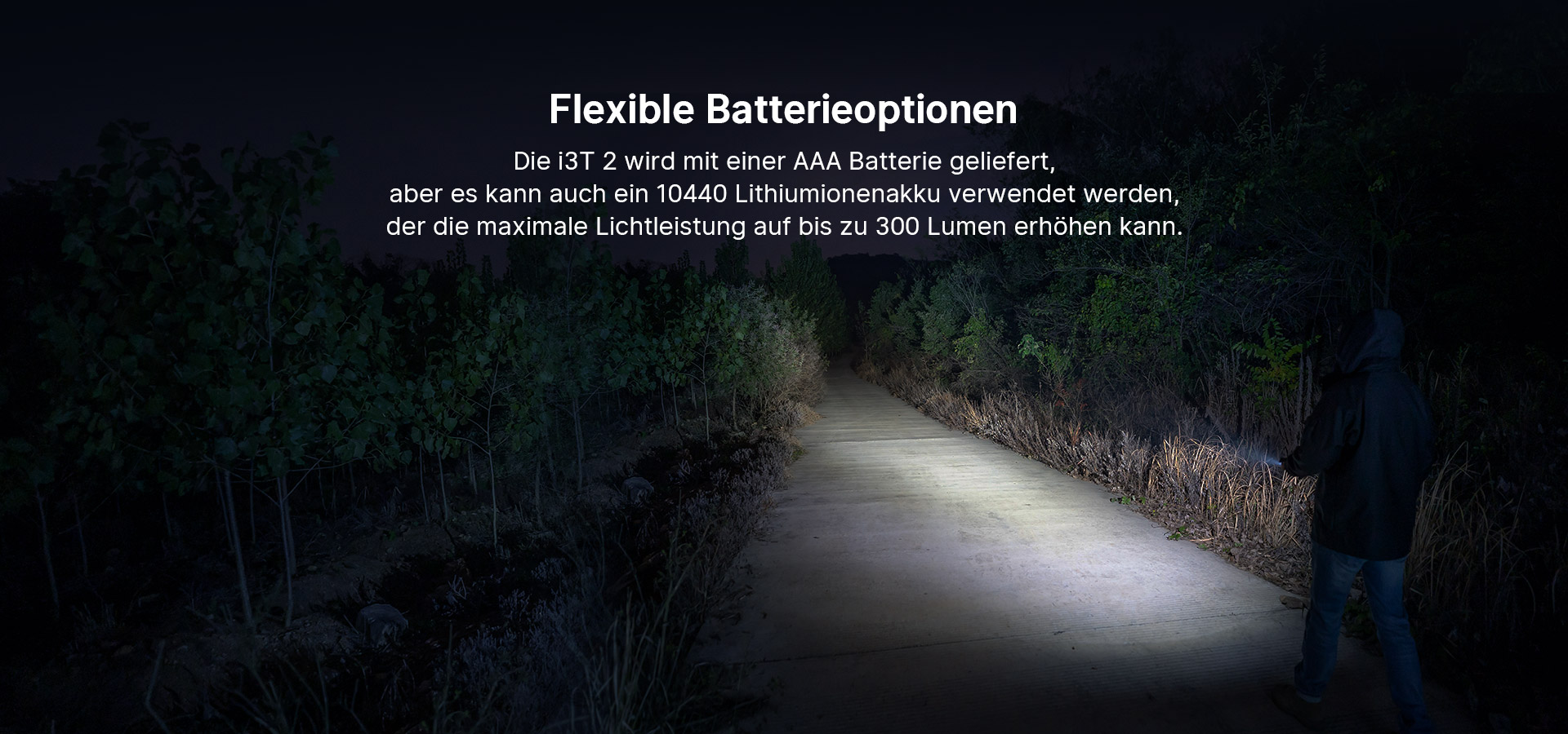 Olight i3T 2 EDC Taschenlampe 300 Lumen LED Lampe AAA Clip 2 Modi ...